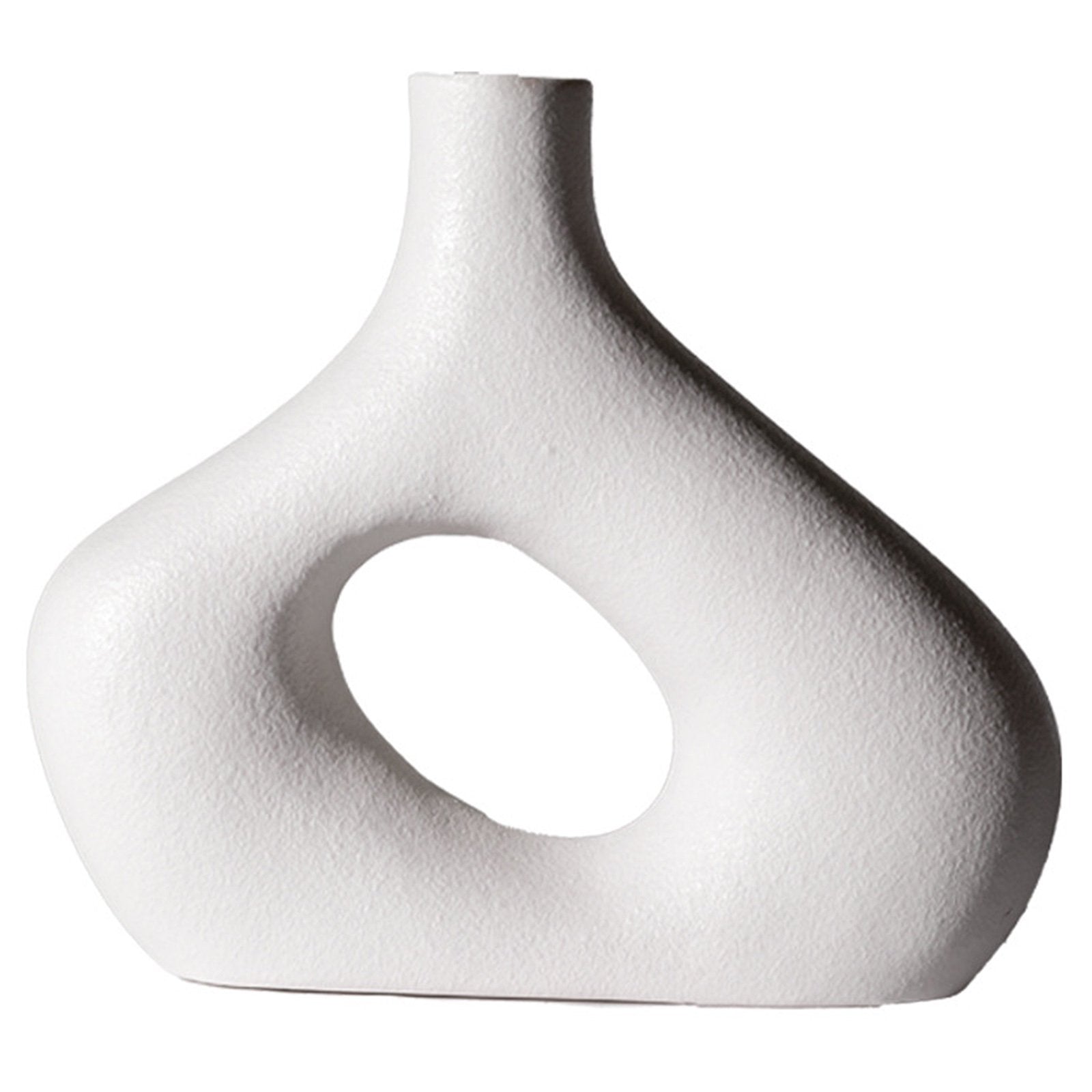 Buy Ceramic Vase Geometric Figurines Vases in Bahrain | Halabh