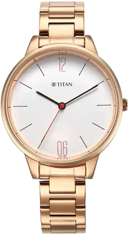 Order Now Titan White Dial Watch for Women in Bahrain | Halabh