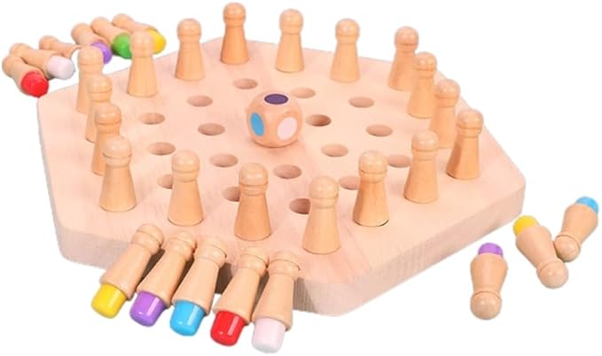 Order Now Wooden Memory Match Stick Chess Game in Bahrain | Halabh