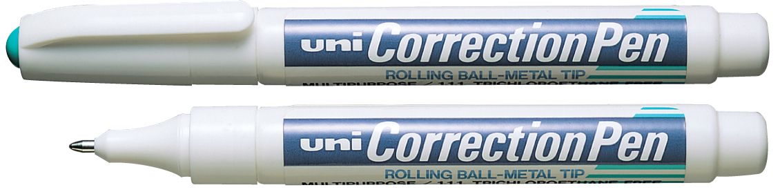 Uniball Age Metal Desk Correction Pens