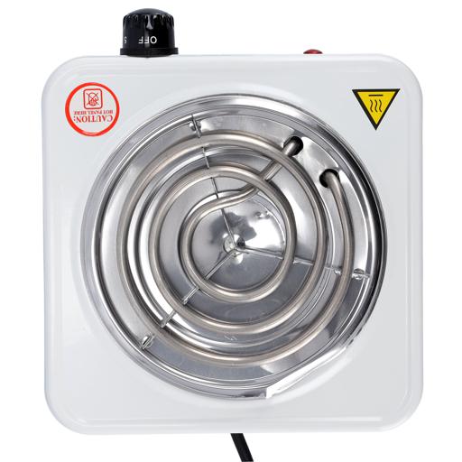 Krypton Electric Single Hot Plate White
