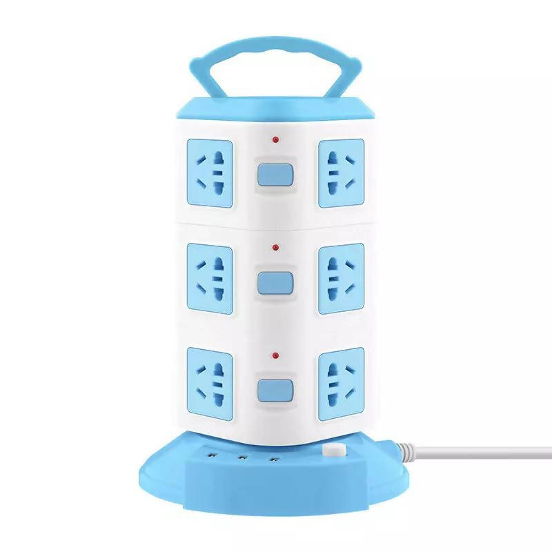 Intelligent Vertical Socket Panel Multi Hole Multifunctional Household
