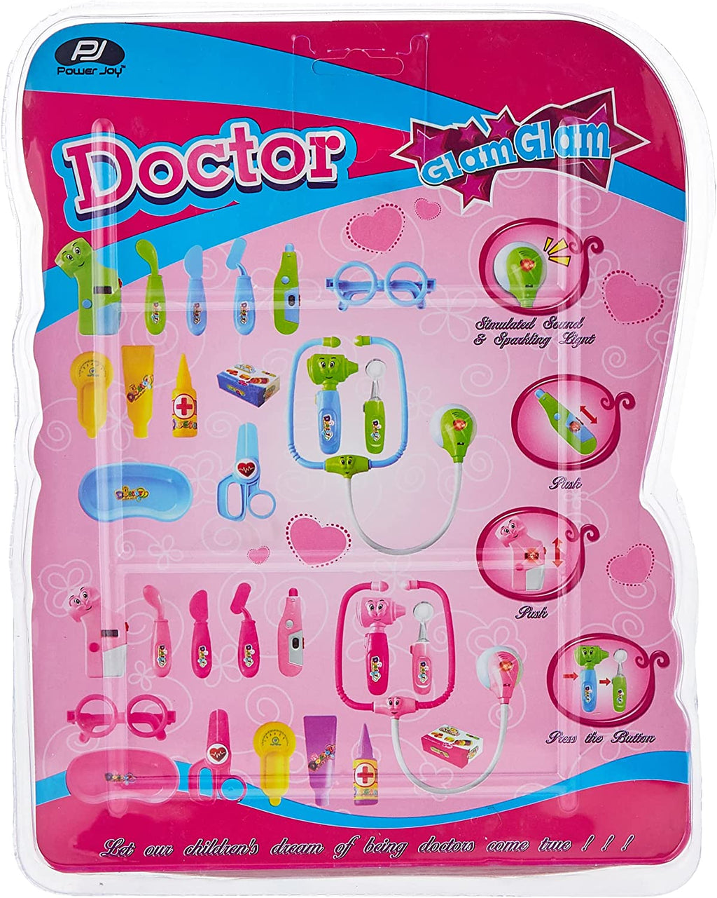 Buy Power Joy Glamglam Doctor Playset in Bahrain | Toys for Kids | Halabh