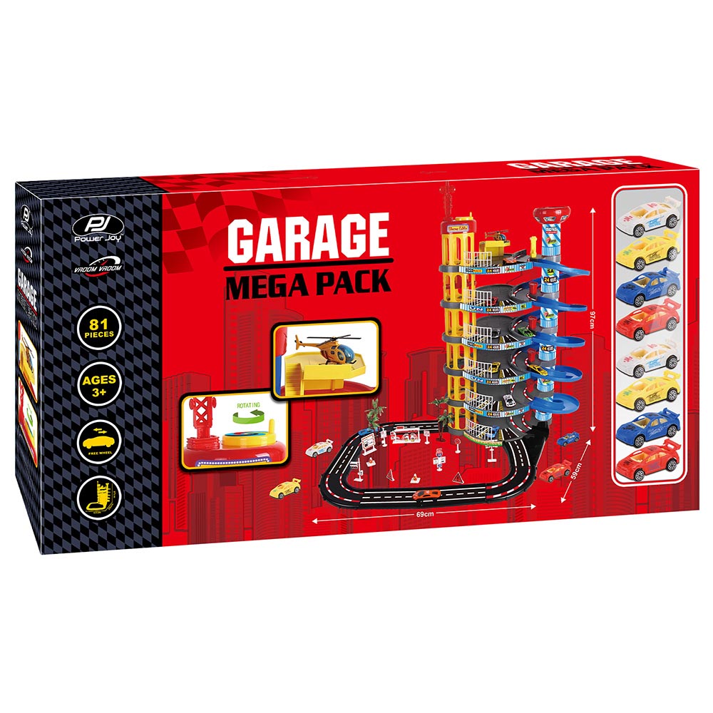 Buy Power Joy Vroom Garage Playset in Bahrain | Toys for Kids | Halabh